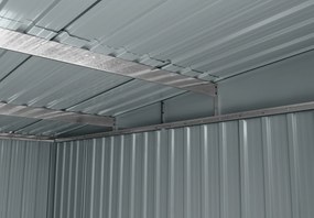 Zahradní domek BestBerg ZDSL-4D / 4,6 m² / 238 x 194 x 202 cm / dekor dřevo/hnědá
