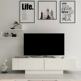 Comodă TV Zena Home Matera, alb