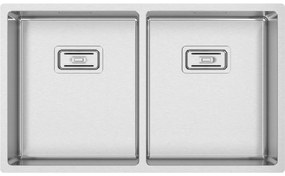 Nerezový dřez Sinks BOX 740 DUO FI 1,0mm