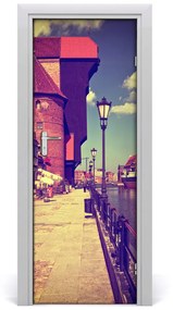 Fototapeta samolepící na dveře Gdaňsk Polsko 85x205 cm