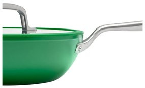 Wok pánev s poklicí/s keramickým povrchem ø 28 cm Meda 3.0 – FABINI