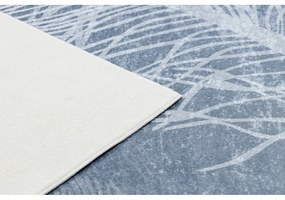 Kusový koberec Peří modrý 120x170cm