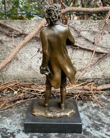 Bronzová socha soška - Chopin