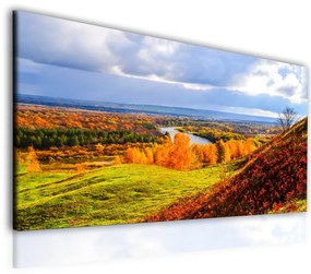 Malvis ® Obraz podzimní krajina Velikost: 90x60 cm
