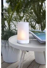 Bílá LED světelná dekorace Star Trading Flame Candle, výška 14,5 cm