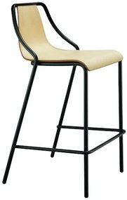 MIDJ - Barová židle OLA dřevěná
