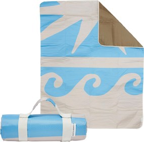 Pikniková deka Wash Me 140 x 175 cm nebově modrá