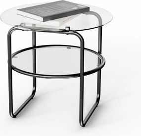 Tchibo - Konferenční stolek se skleněnou deskou