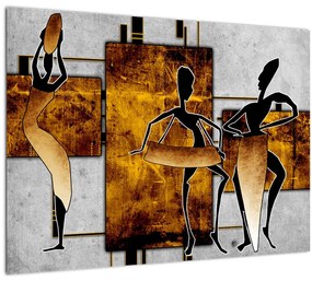 Obraz - Motivy Africké kultury (70x50 cm)