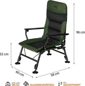 NILS CAMP Rybářské křeslo  NC2702