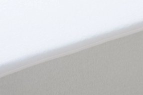 Velfont Aura nepropustné prostěradlo 100x220 cm - bílá
