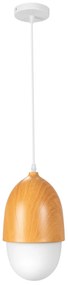 Toolight - závěná lampa E27 60W APP952-1CP, hnědá-bílá, OSW-04035