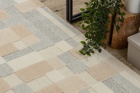 Koberec OSTA FLUX 461.117.SA130 béžový / šedý