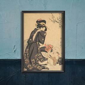 Plakát na zeď Plakát na zeď Honj Šigenaga Samurai