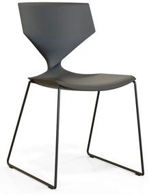 TONON - Židle QUO s ližinovou podnoží