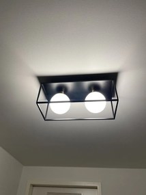 LED nástěnné svítidlo koupelnové 2 x G9, IP44 DECOR SQUARE