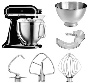 KitchenAid - Kuchyňský robot Artisan, 300 W, černá 5KSM185PSEOB