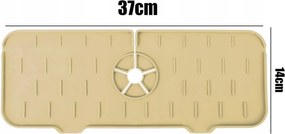 Tutumi Tutumi, silikonová kuchyňská podložka 37x14 cm, 322097, šedá, HOM-06665