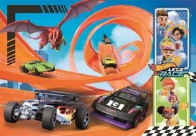 Clementoni PUZZLE Hot Wheels / 104 dílků / od 6 let