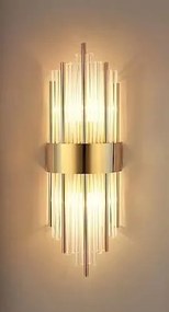 Elegantní nástěnná lampa ABRIANA GOLD