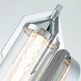 Luxusní nástěnné světlo Eurofase Espada Chrom 50 cm LED 18W