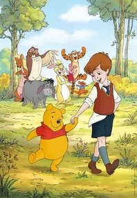 CLEMENTONI Puzzle Medvídek Pú / 1000 dílků / 50 x 70 cm