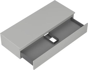Mexen Orio, koupelnová skříňka 120 cm s horní částí, 1 zásuvka, šedá matná, 91A10-12023-1-BFC62