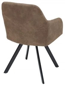 Židle Lucca taupe hnědá / 38309