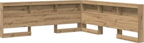 Úložné čelo postele Artisanový dub Kompozitní dřevo 3335516