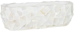 Coast stolní květináč White Rozměry: 60 cm šířka x 15 cm hloubka x 18 cm výška