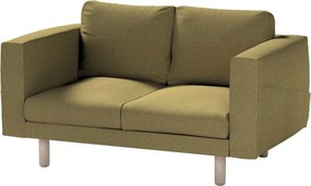 Potah na pohovku IKEA Norsborg 2-místná barva zelená látka pletený vzor