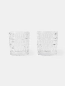 Sinsay - Sklenice s reliéfním vzorem 2 pack - clear