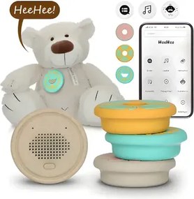 ALECTO HeeHee Bluetooth tlačítko + medvídek / Interaktivní plyšák / US