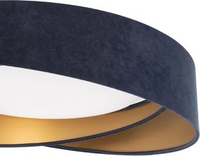 LED Stropní svítidlo GALAXY MODERN LED/24W/230V pr. 55 cm modrá/zlatá