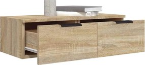 Nástěnné skříňky 2 ks dub sonoma 68x30x20 cm kompozitní dřevo 3115894