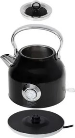 Adler AD 1346b černá / Rychlovarná konvice / 2200W / 1.7 L
