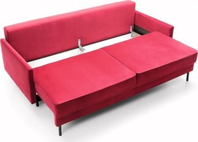 Casarredo - Komfort nábytek Rozkládací pohovka AZULO látka Riviera 100, nohy zlaté