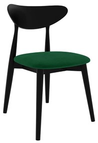 Jídelní židle Virgil, zelená Magic Velvet