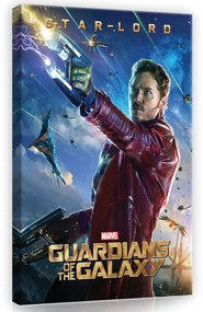 Postershop Obraz na plátně: Guardians of The Galaxy Star-Lord - 40x60 cm