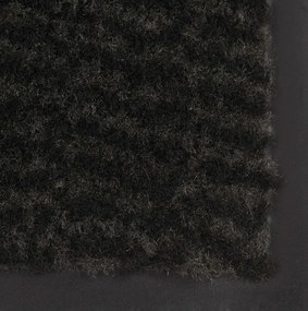vidaXL Protiprachové rohožky 2 ks obdélník všívané 120 x 180 cm [3051618] Barva: Černá