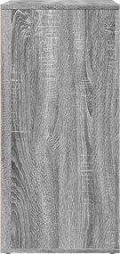 Příborníky 2 ks šedé sonoma 79 x 38 x 80 cm kompozitní dřevo 3276607