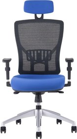 Kancelářská ergonomická židle Office Pro HALIA MESH SP – s podhlavníkem, více barev Modrá 2621