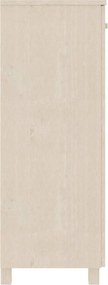 Botník HAMAR medově hnědý 85 x 40 x 108 cm masivní borovice 340516