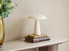Béžová kamenná LED stolní lampa (výška 25,5 cm) Consett – House Nordic