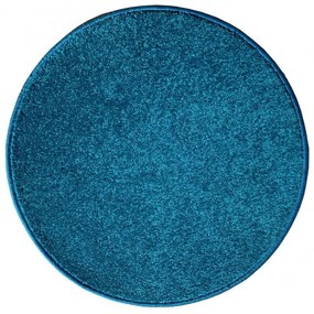 Kusový koberec Eton Lux tyrkysový kruh Varianta: Kruh 80 cm