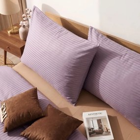 Povlečení Lilac damaškový satén EMI