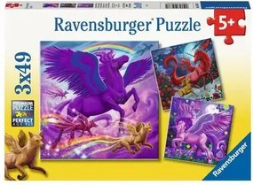 Ravensburger Mýtičtí vladaři / 3x49 dílků / od 5 let