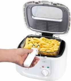 Clatronic FR 3771 bílá / Fritéza / 1800W / 2.5l