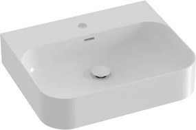 Umyvadlo Ravak Ceramic Slim 55,3x45,2 cm otvor pro baterii uprostřed XJX01155000