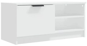 vidaXL TV skříňka bílá 80 x 35 x 36,5 cm kompozitní dřevo